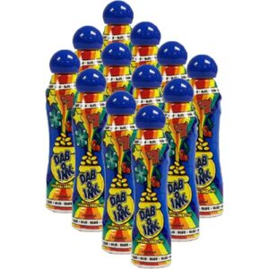 dab-o-ink one dozen 3oz blue bingo dauber