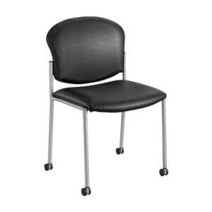 safco products 4194bl diaz guest chair, black