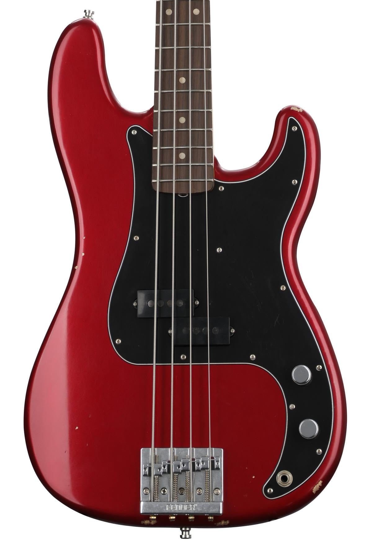 Fender Nate Mendel Precision Bass, Candy Apple Red, Rosewood Fingerboard