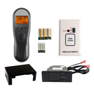 hearth products controls acumen timer/thermostat fireplace remote control (rck-k)