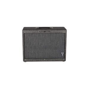 fender gb hot rod deluxe 112 1x12-inch guitar amplifier cabinet - gray, with 2-year warranty