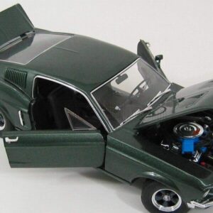 Greenlight 12822 Steve McQueen Bullitt 1968 Ford Mustang GT Hard Top 1/18 Scale Diecast