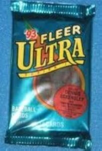 1993 fleer ultra series i baseball cards foil pack - factory sealed