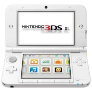 nintendo 3ds xl - pink/white