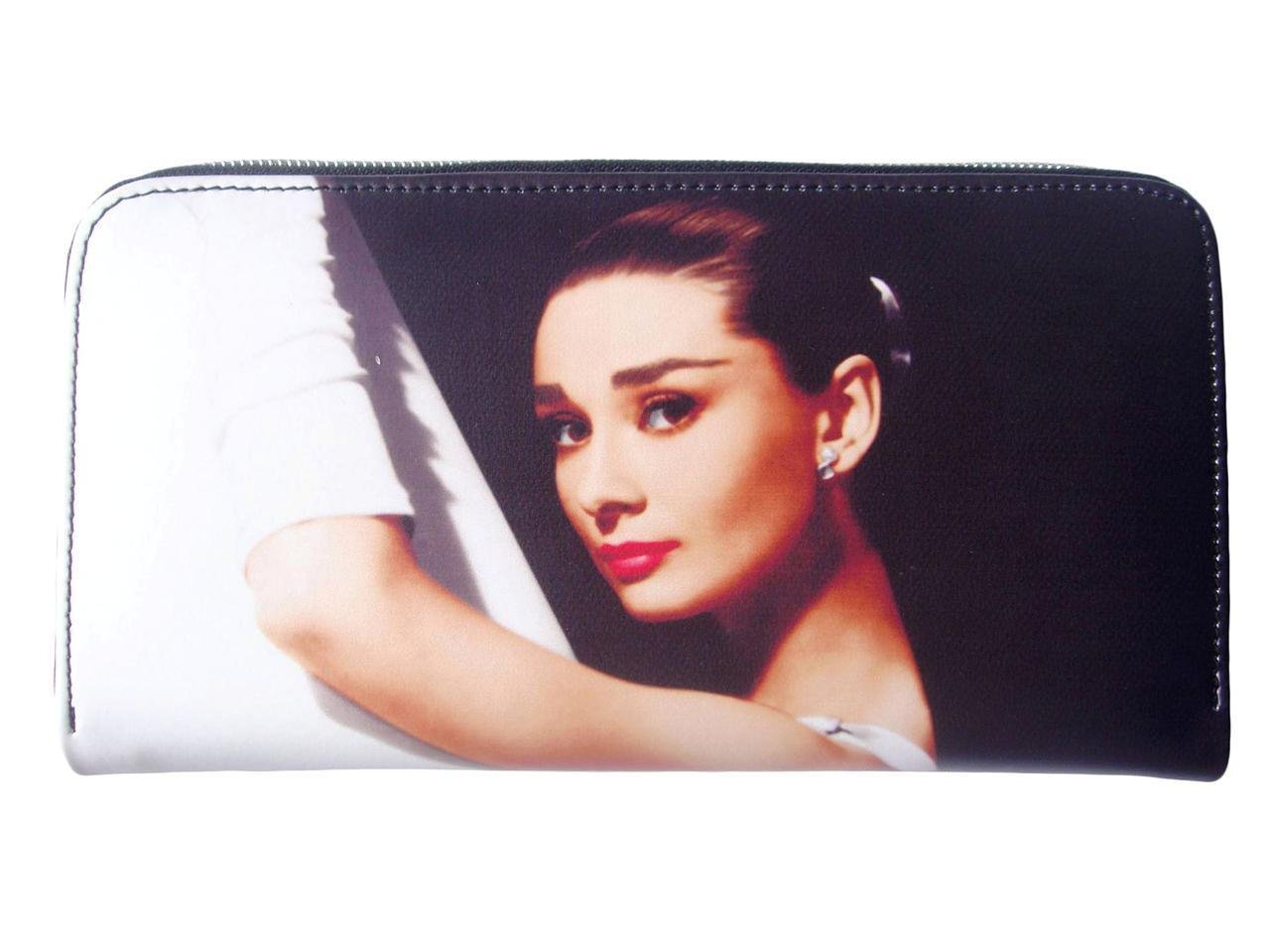 Audrey Hepburn Classic Style Money Credit Card ID Holder Wallet Coin Purse