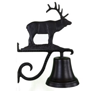 montague metal products cast bell with black elk