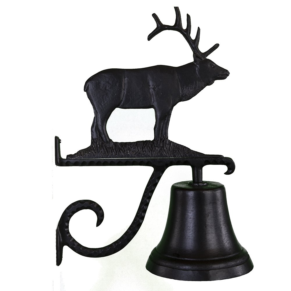 Montague Metal Products Cast Bell with Black Elk