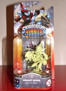 skylanders giants - exclusive fright rider glow in the dark