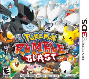 nintendo, pokemon rumble blast 3ds