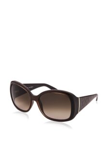 salvatore ferragamo women's sf722s sunglasses, brown