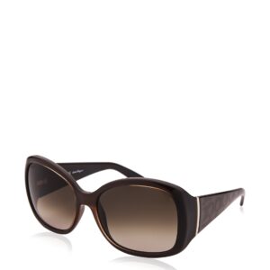 Salvatore Ferragamo Women's SF722S Sunglasses, Brown