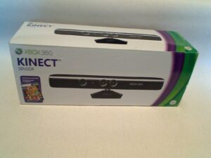 xbox 360 microsoft kinect sensor bar only black 1414 wired motion sensor camera