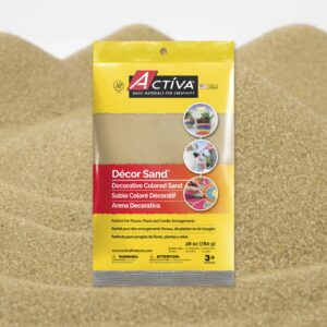 ACTIVA 4295 Decor Sand, 28oz - Light Brown