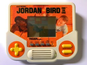 electronic jordan vs. bird handheld video game