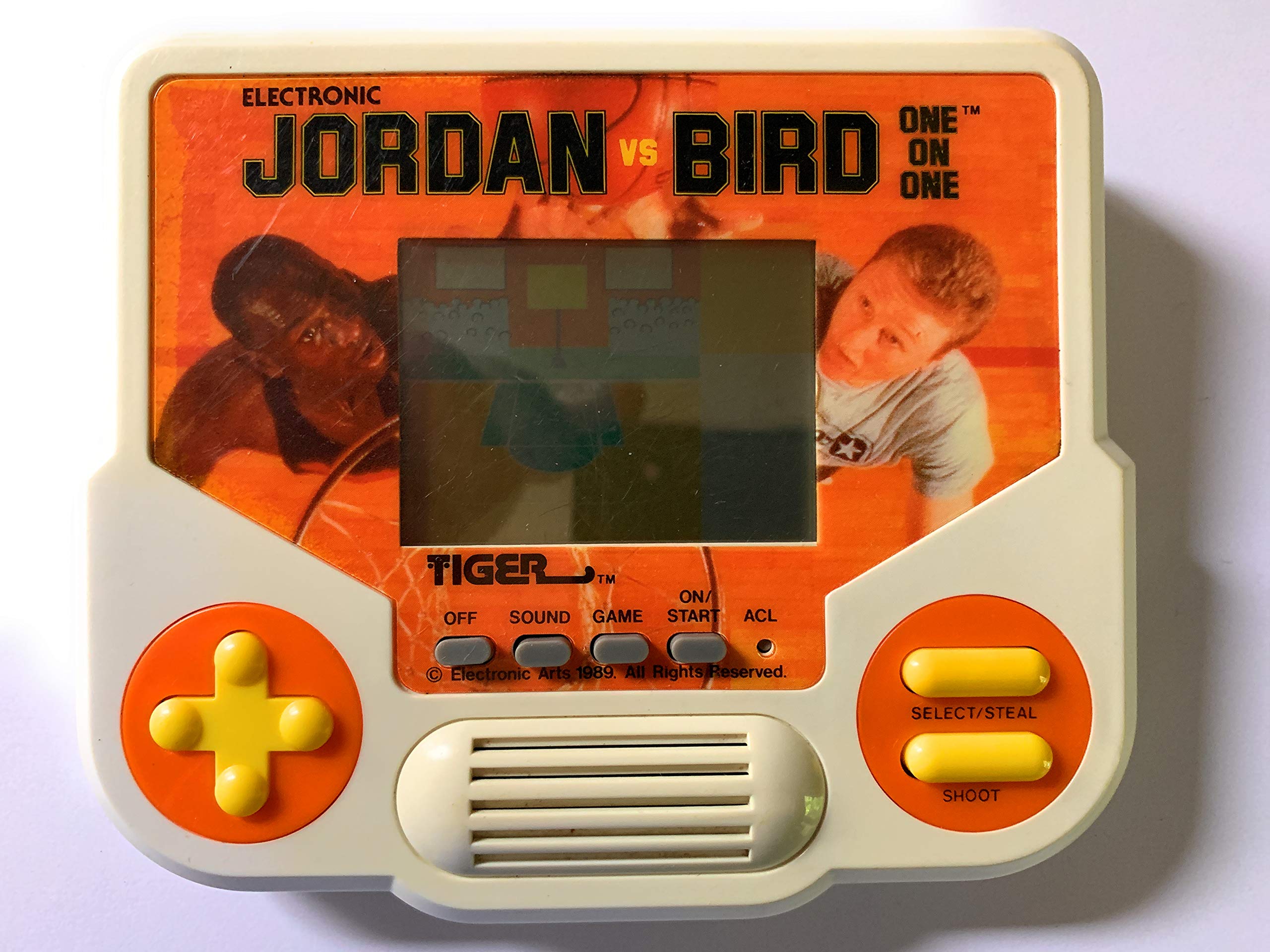 Electronic Jordan vs. Bird Handheld Video Game