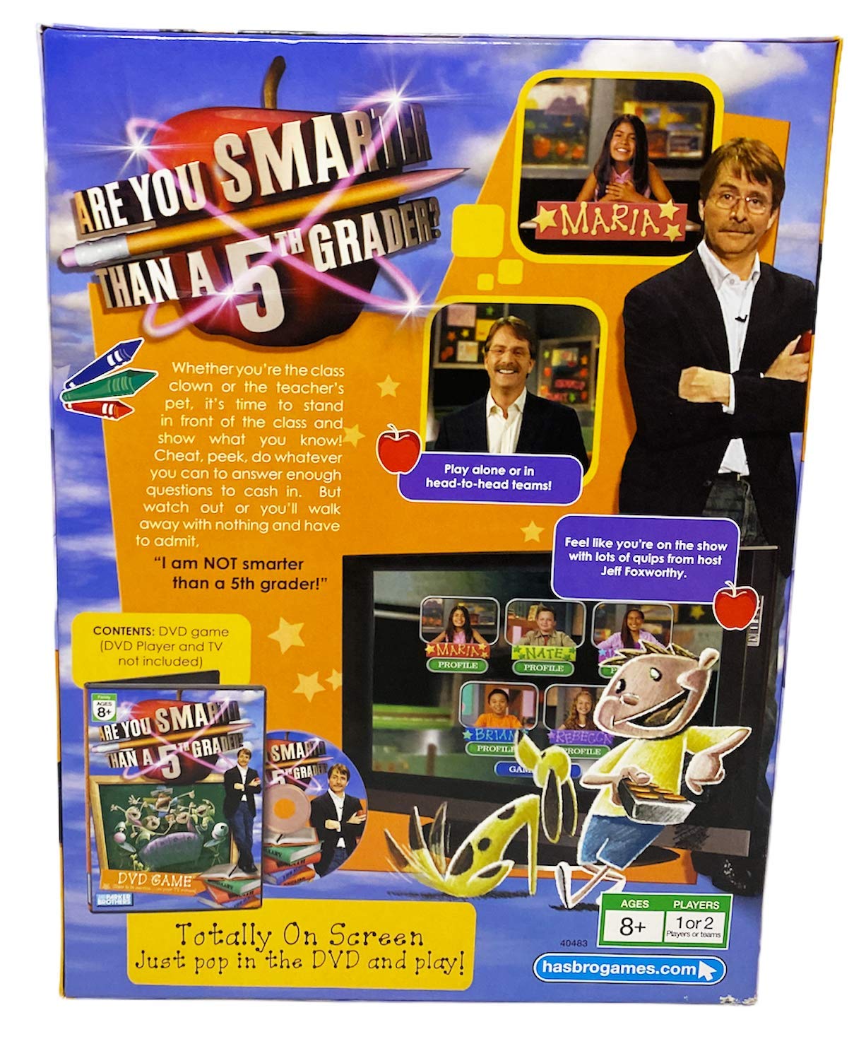 Are You Smarter than a 5th Grader? DVD Game by Hasbro