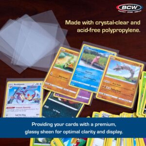 BCW Card Sleeves, 2 5/8 x 3 5/8"