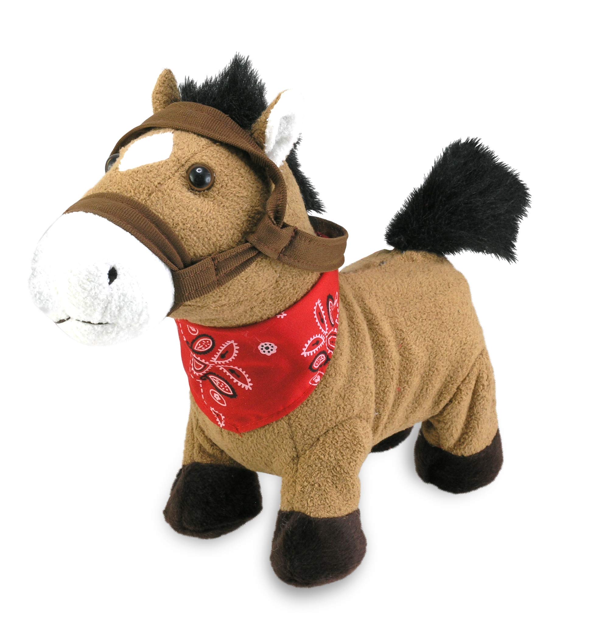 Cuddle Barn – Gallop The Musical Horse | Animated Plush Toy | Gallops, Trots, and Sings “Giddy Up, Lil’ Cowboy” | Stuffed Animal 10”