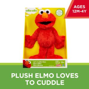 Sesame Street Let's Cuddle Elmo Plush Doll: 10" Elmo Toy, Soft & Cuddly, Great for Snuggles, for Kids 1 Year Old & Up (Amazon Exclusive)