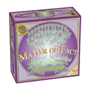 matter of fact — fun fast-paced, rapid-fire trivia challenge with quirky, entertaining categories — great for adult & family game night