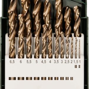 Bosch DIY 2609255133 Metal Drill Bit Set 1-10 mm/HSS-Co / 19-Piece Set