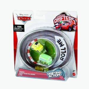 Cars Micro Drifters Sarge, Race Team Fillmore and Luigi Vehicle 3-Pack