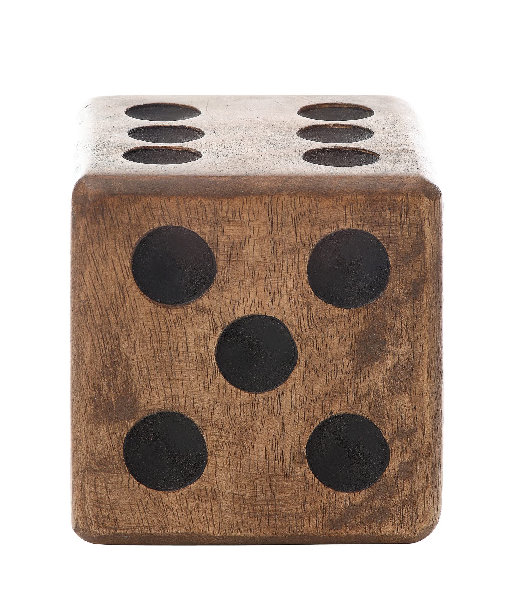 Hand Carved Mango Wood Dice