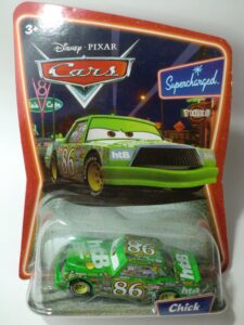 disney [mattel] mattel cars pixar cars chick hicks supercharged (japan import)