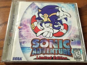 sega dreamcast sonic adventure limited edition