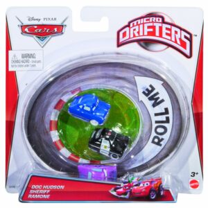 Disney Cars Toys Micro Drifters Cars, 7-Pack