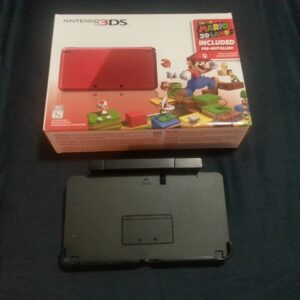 Nintendo 3DS Holiday Bundle - Flame Red with Super Mario 3D Land Pre-Installed