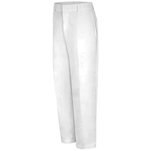 red kap men's specialized work pant, white, 30x32