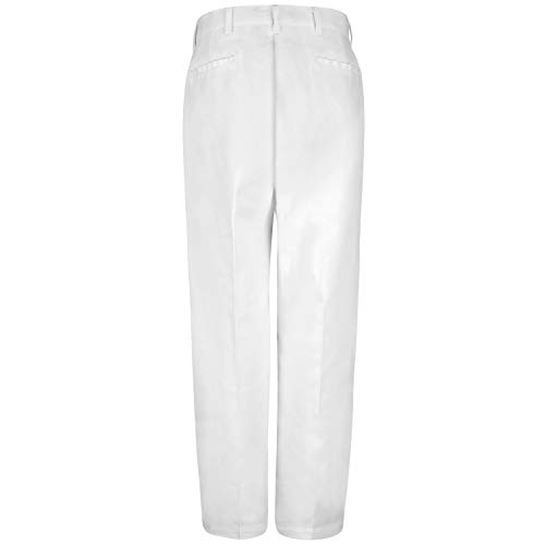 Red Kap Men's Specialized Work Pant, White, 30x32