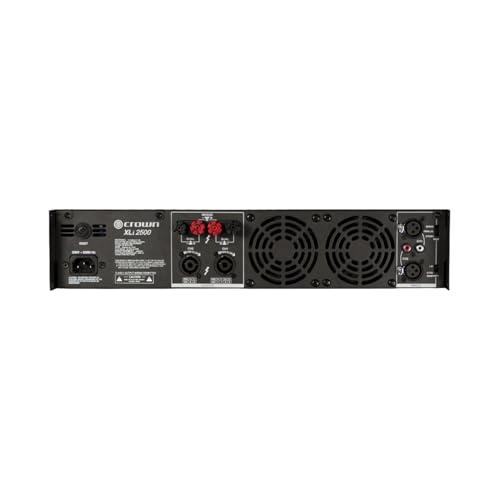 Crown Two-channel-750W at 4Ω Power Amplifier, Black, 750-Watts (XLi2500)