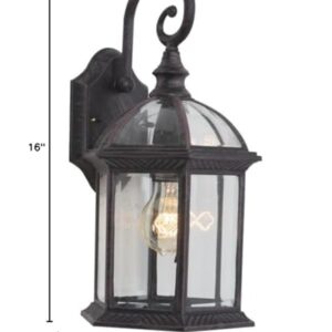 Yosemite Home Decor 5271VB Anita Collection One Light Incandescent, Venetian Bronze, 18 Piece