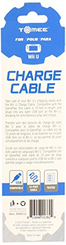 Tomee Charge Cable for Wii U GamePad