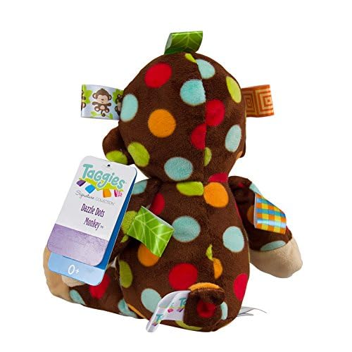 Taggies Dazzle Dots Soft Toy, Monkey