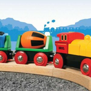 BRIO World Battery Operated Action Train - Dynamic 3 Piece Toy Train Set | Perfect for Kids Ages 3+ | Fun and Educational | Compatible with All Railway Toys