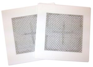 1 x two (2) ceramic ozone plates for ecoquest fresh air and others 4.5"x4.5"