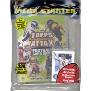 nfl 2010 topps attax mega starters (1 pack, 30 cards)