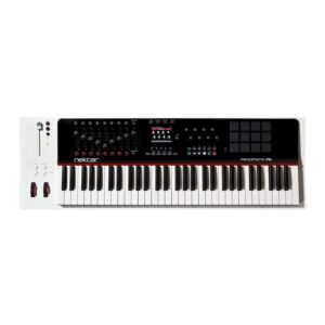 nektar panorama p6 - usb midi controller keyboard with nektar daw integration, white, 61 keys