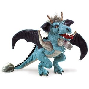 folkmanis sky dragon hand puppet, multi-colored (2958)