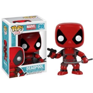 funko marvel pop! vinyl deadpool with gun and sword - collectible vinyl figure - gift idea - official merchandise - for kids & adults - comic books fans - model figure for collectors and display