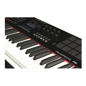 Nektar Panorama P6 - USB MIDI Controller Keyboard with Nektar DAW Integration, White, 61 Keys