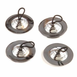 belly dance silver plain zill/finger cymbals