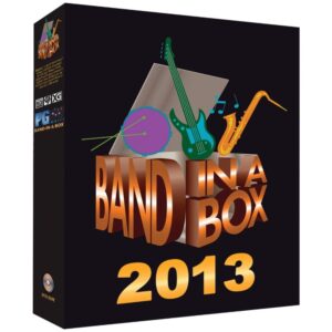 band-in-a-box 2013 pro [old version, win dvd-rom]