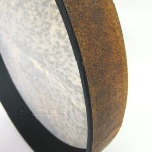 Remo Tar, Frame Drum, SKYNDEEP® Fixed Goat Stripe Brown Graphic, 22" x 3"