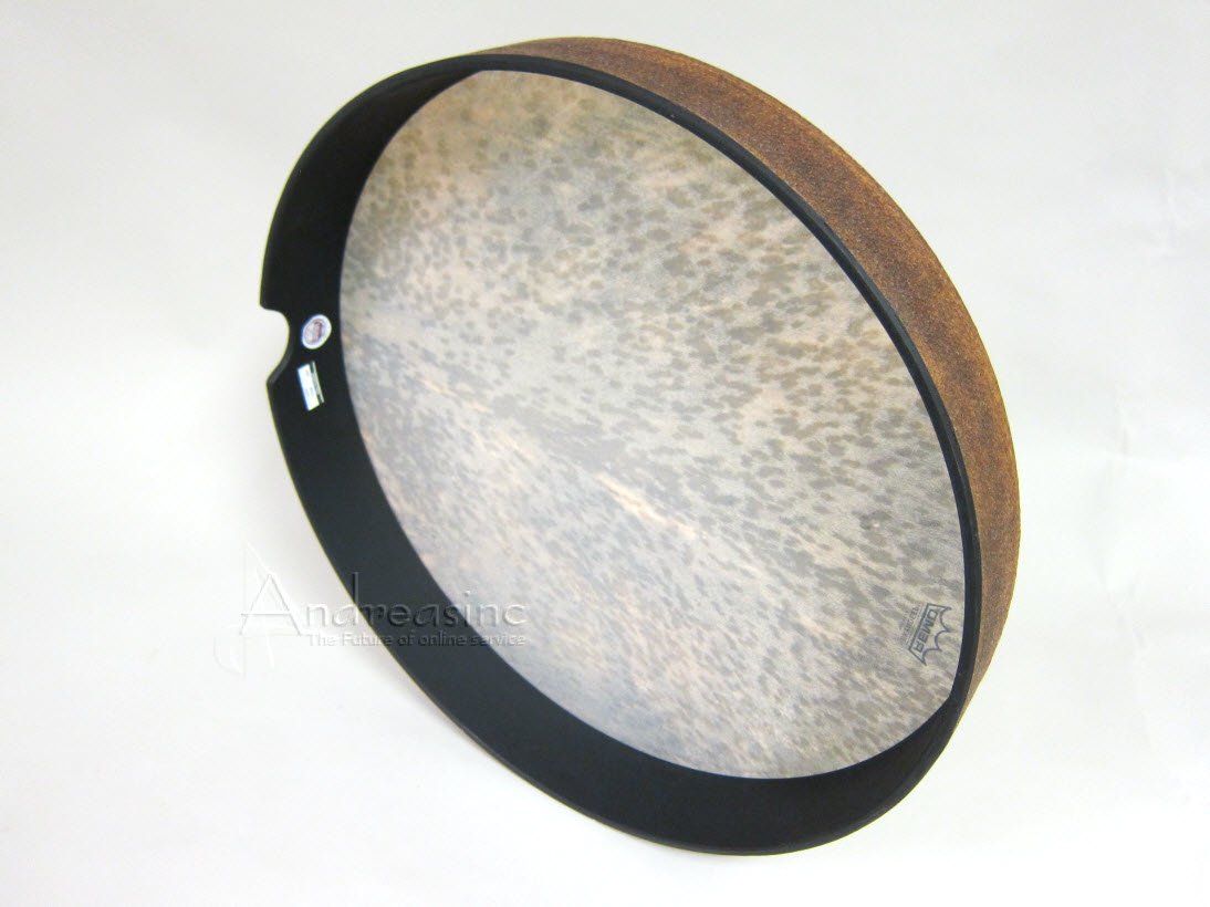 Remo Tar, Frame Drum, SKYNDEEP® Fixed Goat Stripe Brown Graphic, 22" x 3"