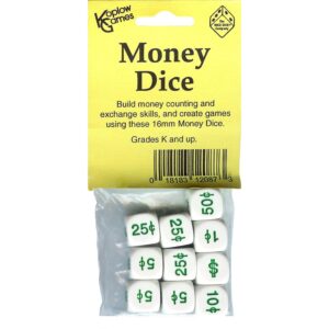 koplow games money dice (set of 10)