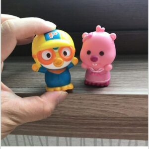 PORORO Character Bath Toy for Children - 6pcs